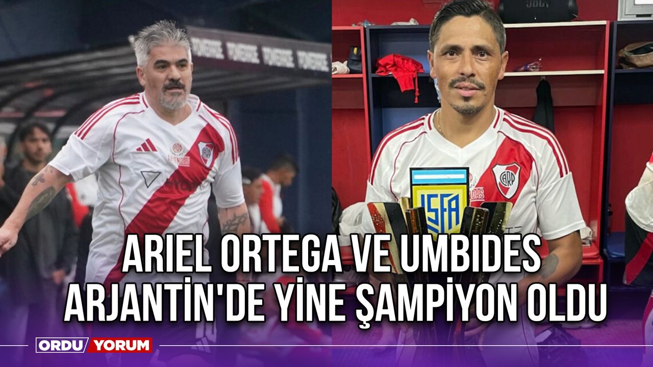 Ariel Ortega ve Umbides, Arjantin'de Yine Şampiyon Oldu
