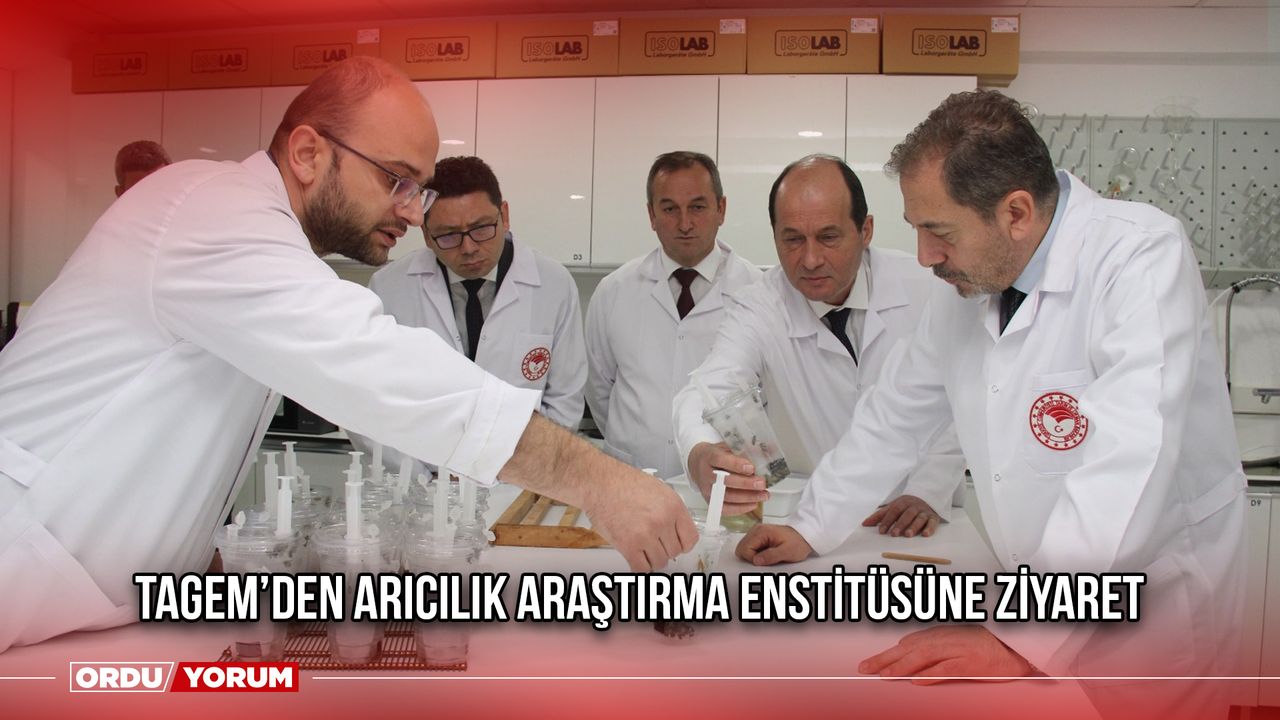 TAGEM’den Arıcılık Araştırma Enstitüsüne Ziyaret