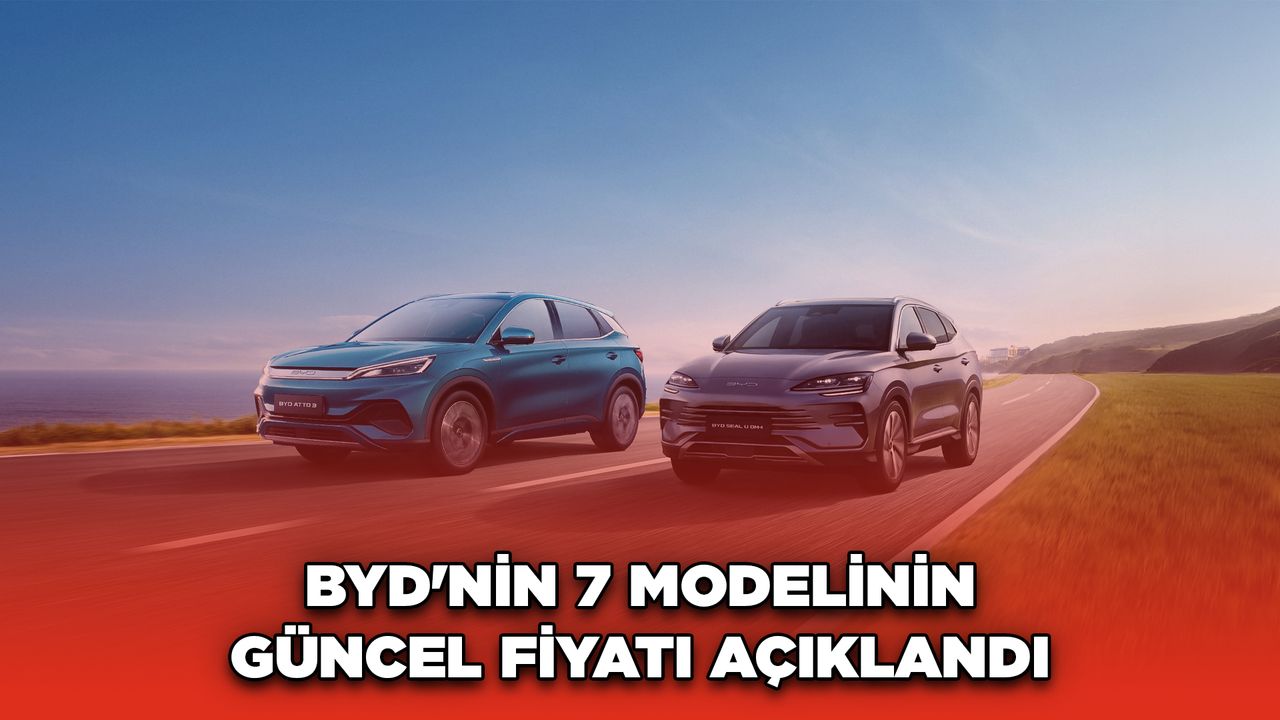 BYD'nin 7 Modelinin Güncel Fiyatı Açıklandı - Ordu Yorum