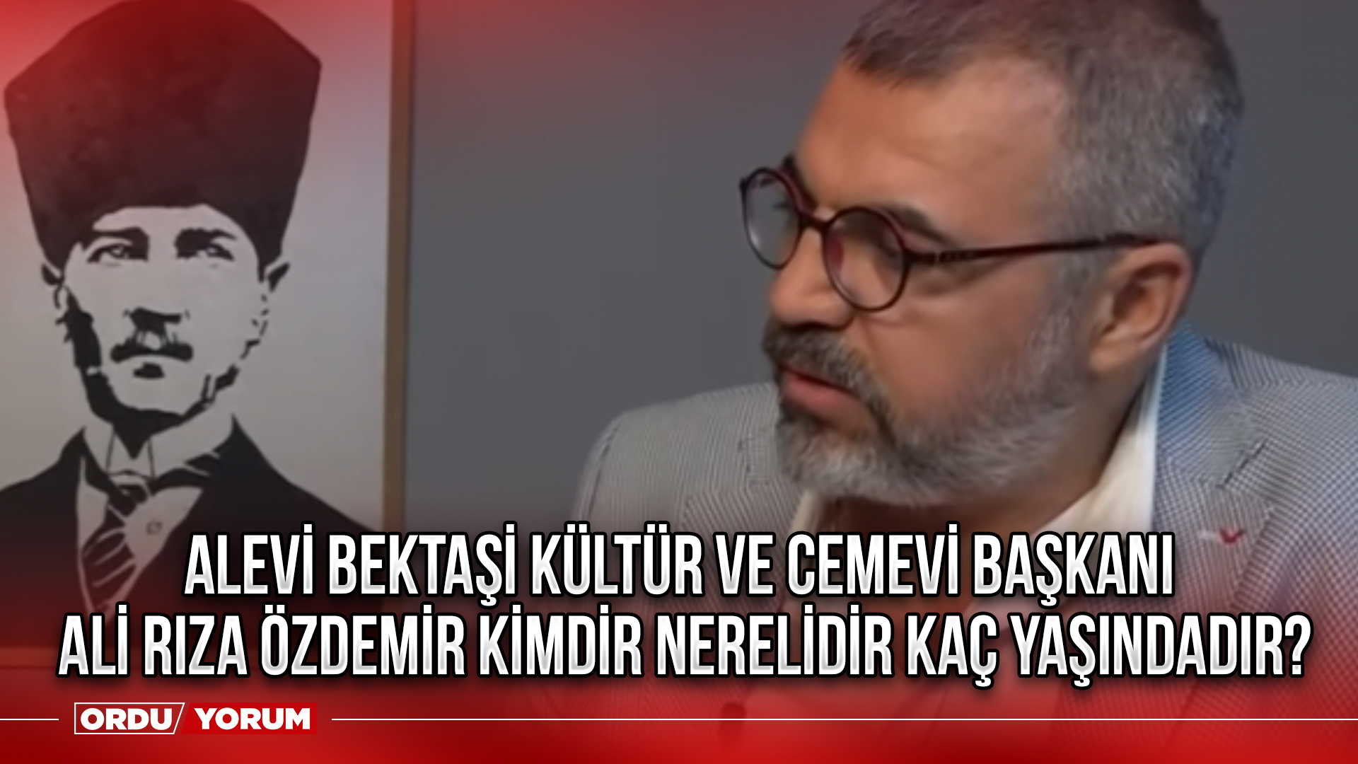 Alevi Bektaşi Kültür ve Cemevi başkanı Ali Rıza Özdemir kimdir ... Alevi Bektaşi Kültür ve Cemevi başkanı Ali Rıza Özdemir kimdir ...