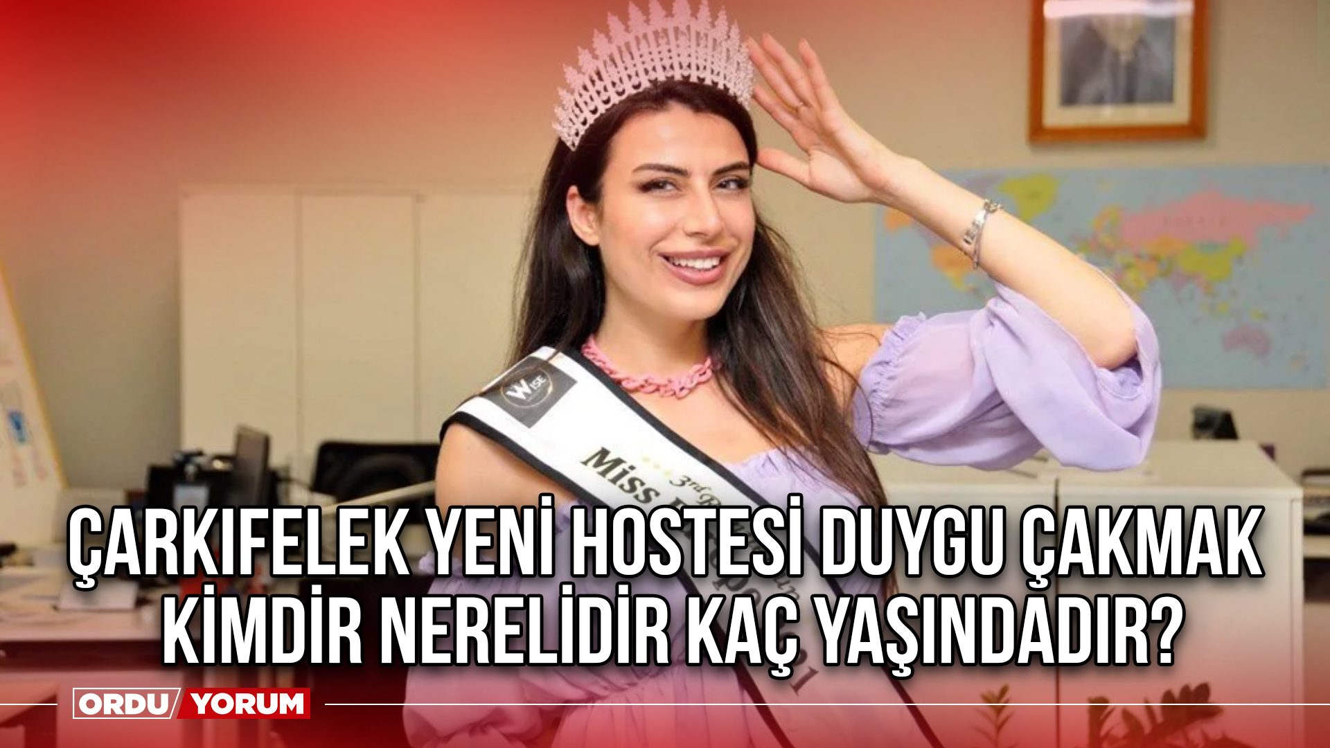 Çarkıfelek Yeni Hostesi Duygu Çakmak Kimdir Nerelidir Kaç Yaşındadır ...