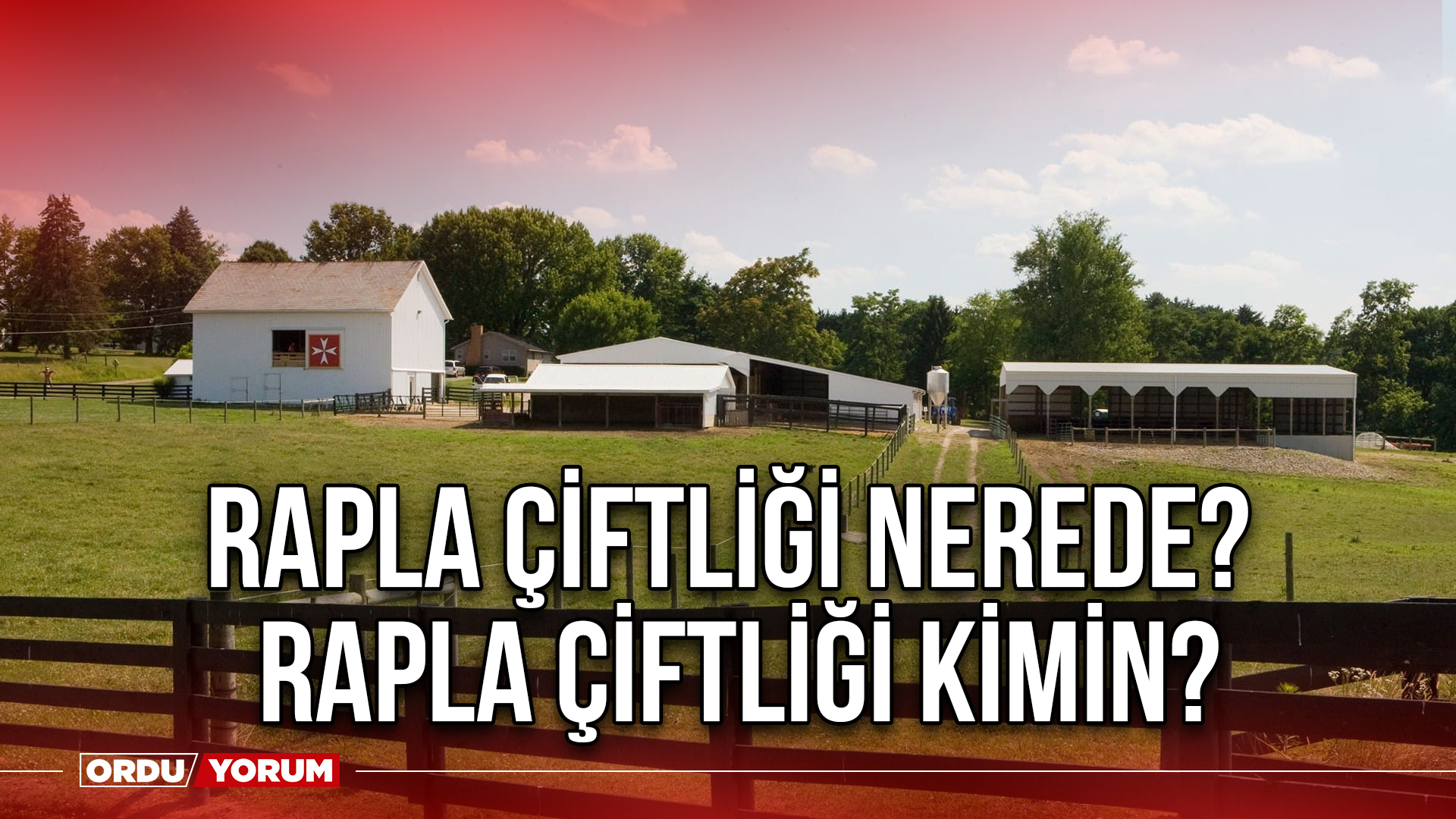 Rapla Çiftliği nerede? Rapla Çiftliği kimin? - Ordu Yorum