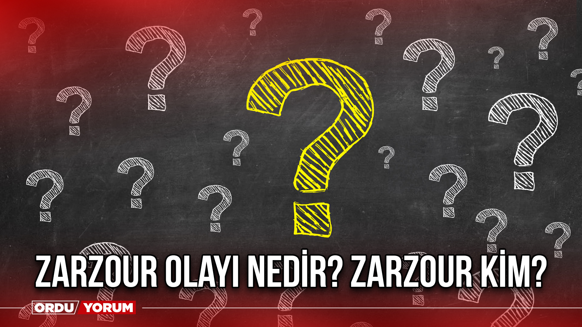 Zarzour olayı nedir? Zarzour kim?