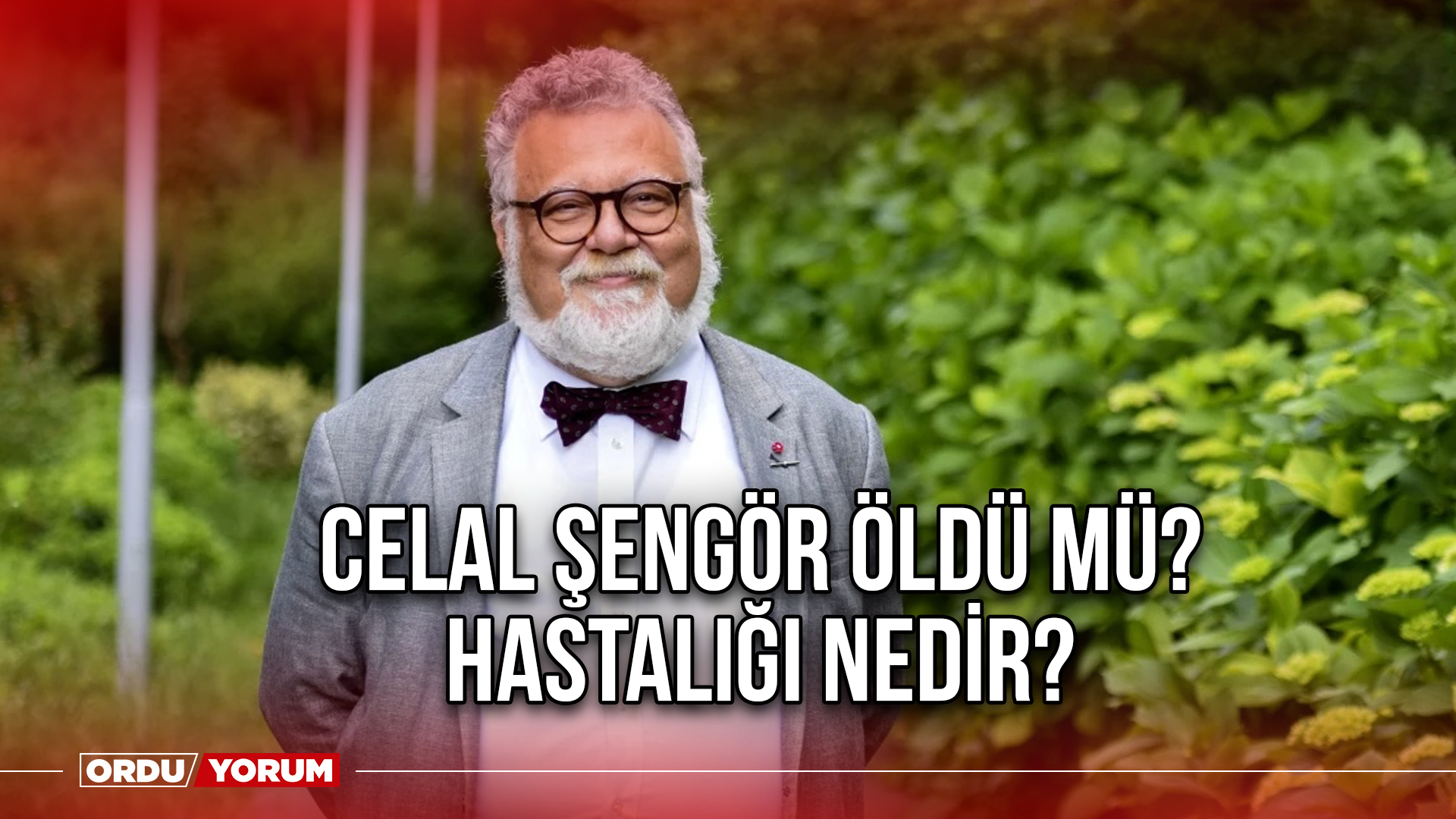Celal Şengör öldü mü? Hastalığı nedir? - Ordu Yorum