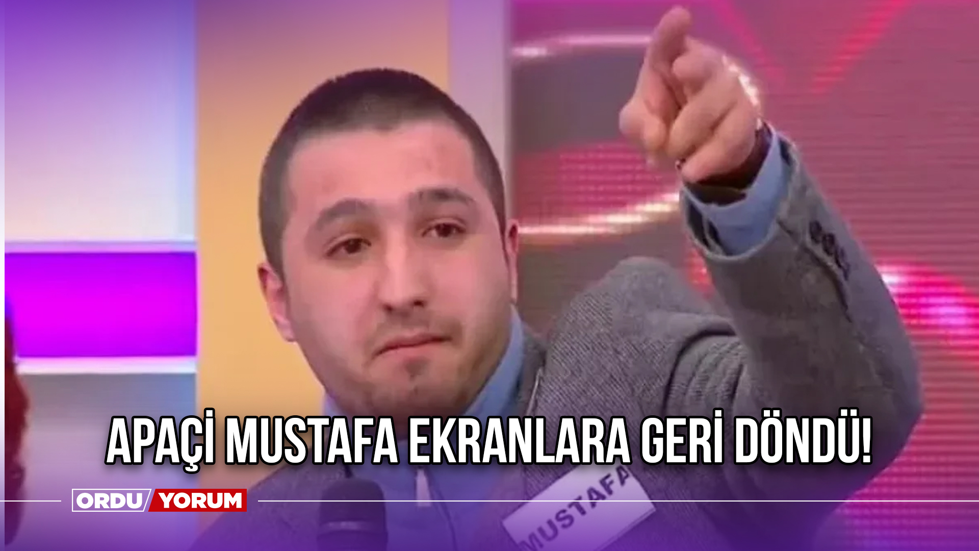 Apaçi Mustafa Ekranlara Geri Döndü! Apaçi Mustafa Kimdir? Apaçi Mustafa ...