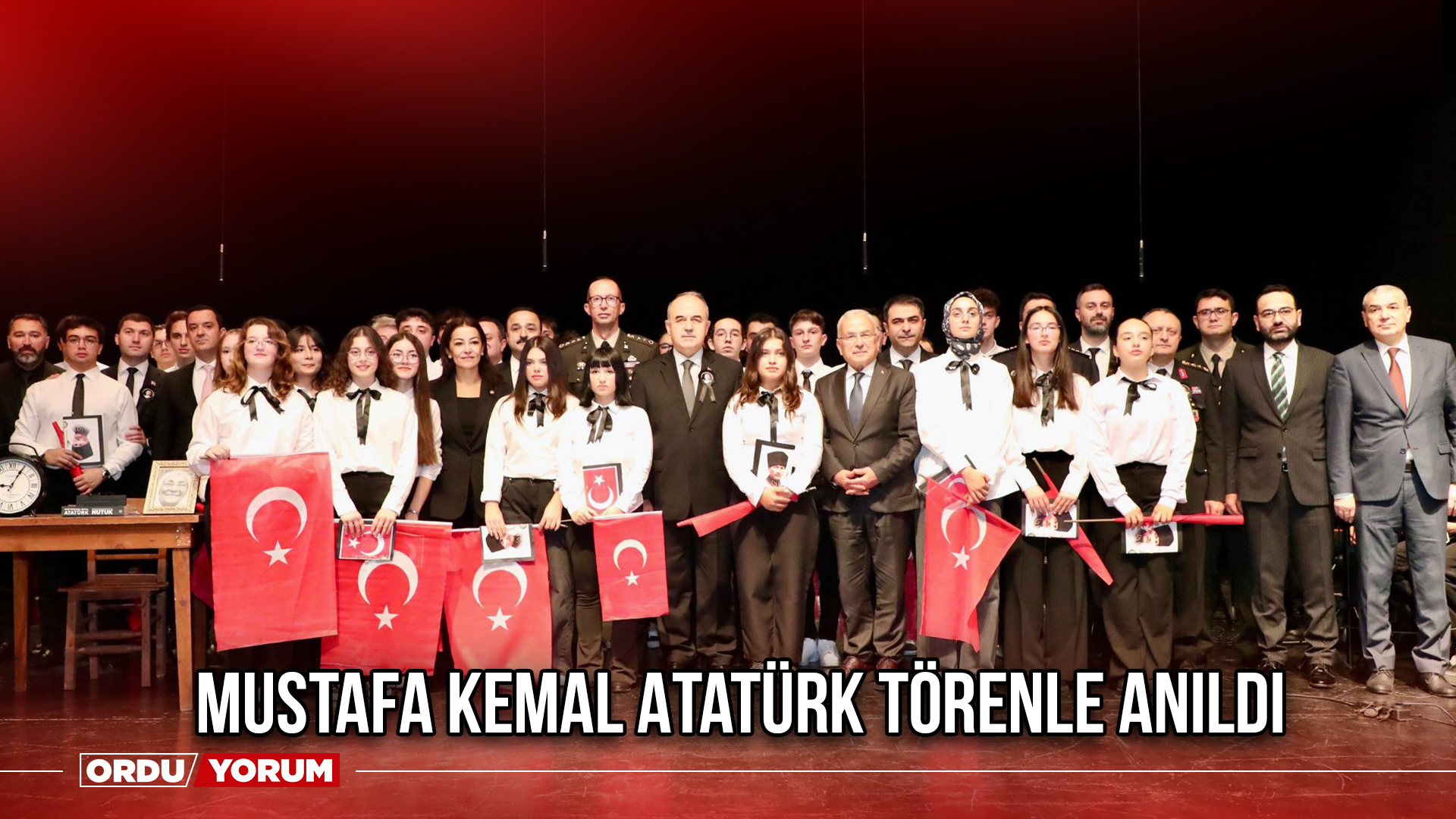 Mustafa Kemal Atatürk Törenle Anıldı - Ordu Yorum